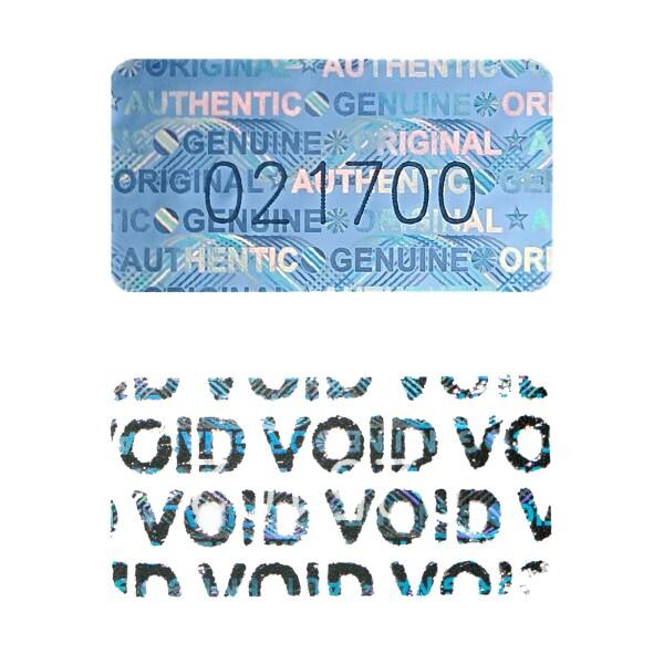 偽造防止ラベル ホログラムラベル 開封確認 跡が残る VOID 荷札シール セキュリティーシール （150枚） (シルバー)商品コード：49053587189型番：1カラー：シルバー【高いセキュリティ】転写シールは、リソースを改ざんから保護...