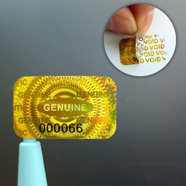 偽造防止ラベル ホログラムラベル 荷札シール 開封確認 跡が残る VOID セキュリティーシール（120枚,金色）商品コード：49053591723型番：1カラー：ゴールド【高いセキュリティ】転写シールは、リソースを改ざんから保護します。ラ...