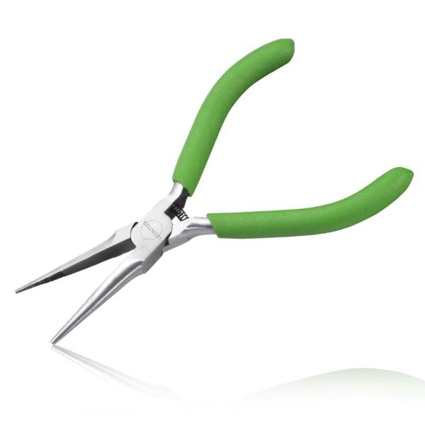 LEONTOOL ミニ先細ラジオペンチ 先長ラジオペンチ マイクロ先細ペンチ リードペンチ 平ヤットコ ギザ付 バネ付 127mm 小型 軽量 精密作業 アクセサリー用 ジュエリー製作 手作り 手芸用品 DIY プロ ホビー 工具 掴む 曲...