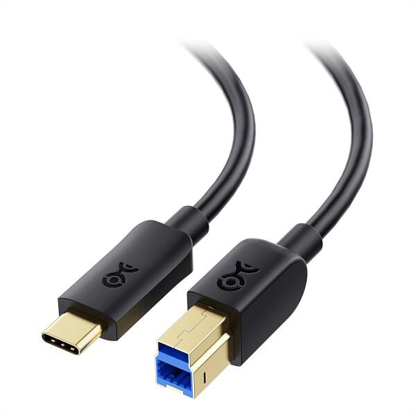 Cable Matters USB C USB B 変換ケーブル 1m、Type B 3.0 コネクタ、外付けハードドライブ、ドッキングステーション、エンクロージャ対応、ブラック商品コード：49063167198型番：201007-BLK-...