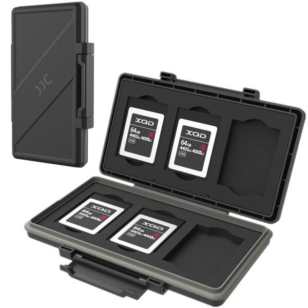 6スロット XQD カード/CFexpress Type B カード 収納ケース 6枚 XQD/CFexpress Type B カード 適用 耐水 防塵 Nikon Z9 Z8 Z6III Z7II Z6II などに適用商品コード：490...