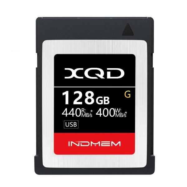 INDMEM XQDメモリーカード 128GB 書き込み速度400MB/s 読み出し速度440MB/s商品コード：49063173689カラー：128GB容量:128GB書き込み速度:400MB/s、読み出し速度:440MB/s4Kメモリカ...