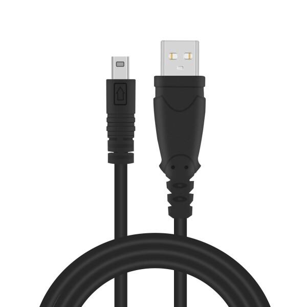 Sqrmueki UC-E6 UC-E23 交換用USBケーブルカメラ転送データ同期充電コード8ピン 互換兼容NikonUC-E16 UC-E17 SLR DSLR D3300 D750 D7200 Coolpix L340 L32 A10...