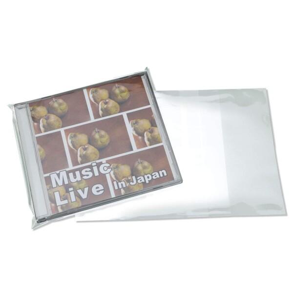 OPP袋 標準用 国産 透明商品コード：49063175055型番：BT-CDVNOYサイズ：CD/DVD標準用 ヨコ入れカラー：透明【サイズ】横137x縦147+フタ50mm　　143x125mmサイズ、厚さ10mmまでのCD/DVD標準...