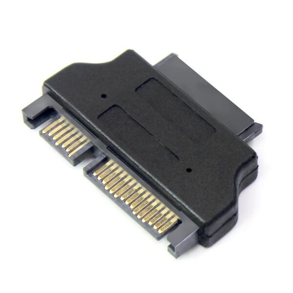 chenyang SATA 22ピン オス-スリムライン SATA 13 メス ノートパソコン CD-ROM コンバーターアダプター商品コード：49063175396型番：001-SA-015カラー：ブラック 13P SATA - 22P ...