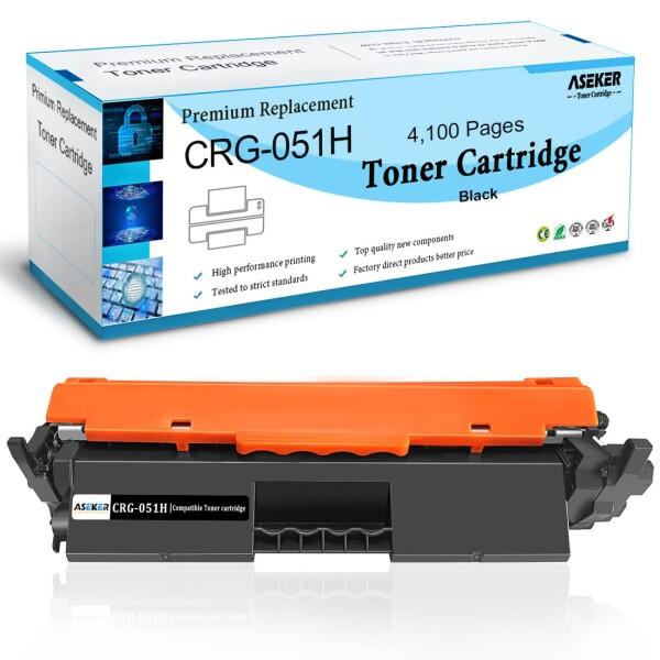 互換トナーカートリッジ 051H CRG-051H CRG051H (1パック ブラック) ASEKER 大容量4100ページ 対応機種CANON キャノン Satera LBP160 LBP162 LBP161 MF260 MF269dw...