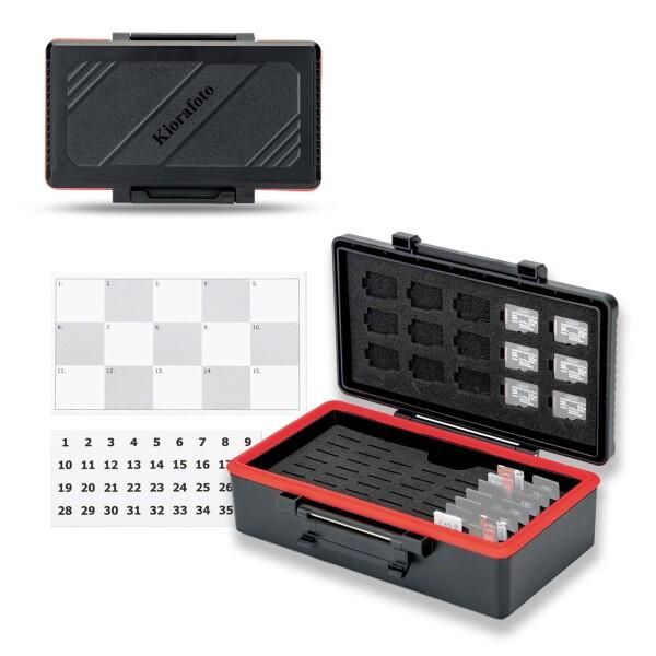 大容量 MicroSD/MSD カードケース 58 枚 MSD/Micro SD/TFカード &amp; USBカードリーダー/SIMリリースピン など小物収納ケース 耐衝撃 防塵 防湿 カード整理番号付き商品コード：49063182377...