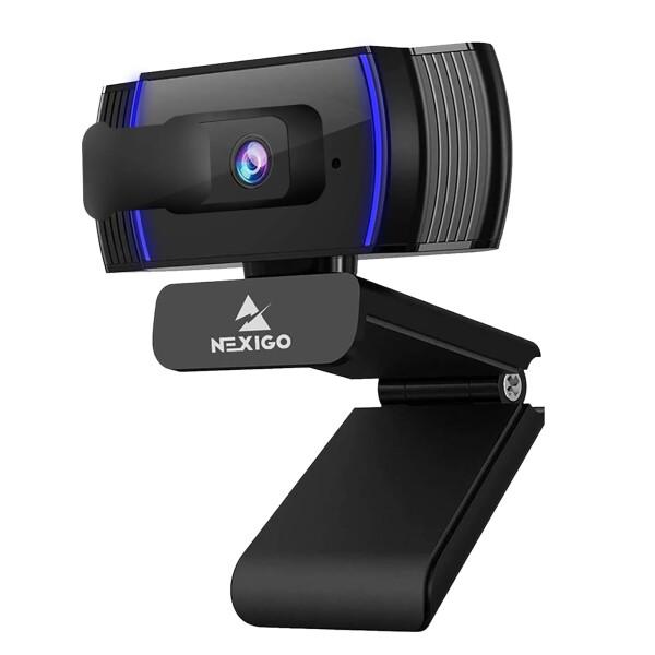 NexiGo webカメラ N930AF 1080P ウェブカメラ マイク内蔵 usbカメラ プライバシーカバー付き オートフォーカス pcカメラ オンラインクラス ズームミーティング Skype/Facetime/Teams/PC/Mac...
