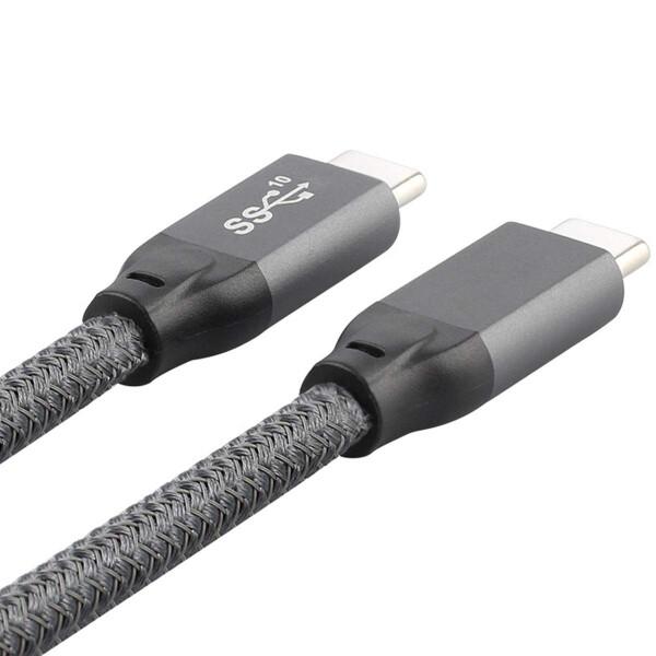 UC-124リスト。 0.5M 10Gbps USB-C USB3.1タイプCGen2オス-オスデータビデオ100Wケーブル（タブレット、電話、ラップトップ用のEマーカー付き）商品コード：49063187077型番：UC-124-0-5M-...