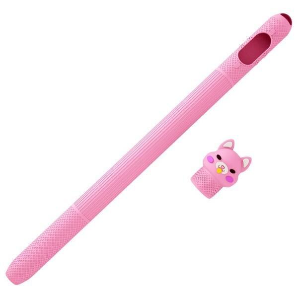 AWINNER Apple pencil ケース 落下 傷つけ防止 apple ペンシル カバー シリコン製 充電時キャップの紛失を防ぐ apple pencil ホルダー 全面保護 iPad Pro 12.9 / 9.7 pencil カ...
