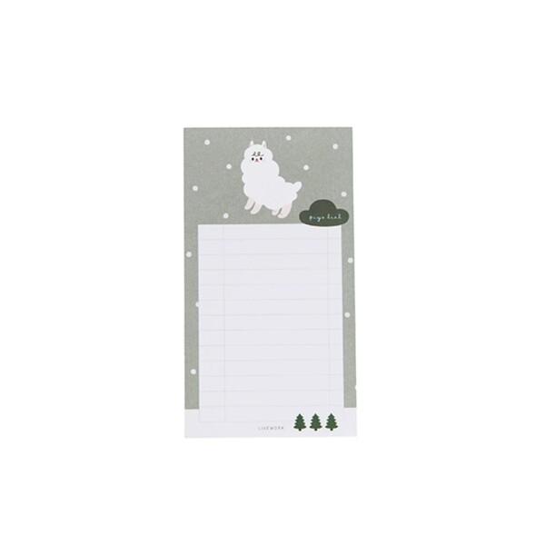 (LIVEWORK) Piyo Check List ピヨチェックリスト チェックリスト スケジュール 効率化 かわいい (レットイットスノー)商品コード：49069111677型番：LW_PIYO-CL-LISカラー：レットイットスノーL...