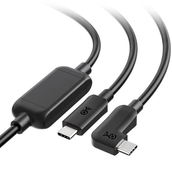 Cable Matters 5Gbps Oculus Link用ケーブル - 7.5m、Active USB Type Cケーブル、Quest 2/3 VRヘッドセット用 USBC - USBCコード、5Gbpsデータ転送、ビデオ出力とPD...