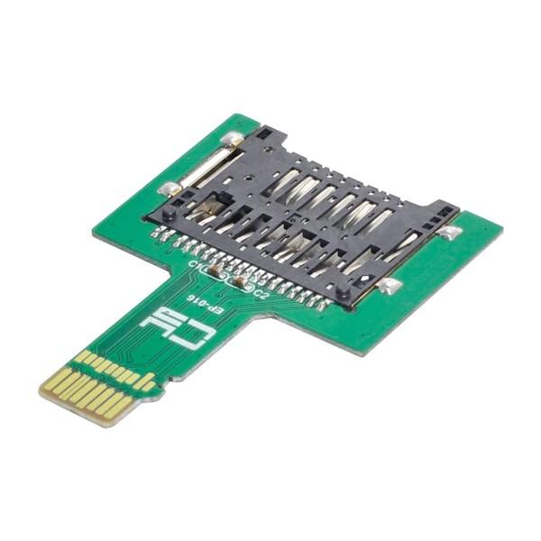 NFHK TF Micro SD オスエクステンダー - SDカードメス延長アダプター PCBA SD/SDHC/SDXC UHS-III UHS-3 UHS-2商品コード：49069125417型番：EP-016カラー：グリーンTF/SD...