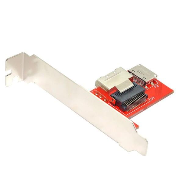 xiwai PCI-Express 4.0 Mini SAS SFF-8087 to Oculink SFF-8611 SFF-8612 PCBA メスアダプター ブラケット付き商品コード：49069125590型番：SF-041カラー：レ...