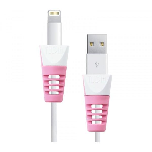TUDIA Klip スナップオン ケーブルプロテクターを iPod/iPhone/iPad/Apple Watch充電ケーブル用 (ピンク)商品コード：49069127416型番：TD-KPPNK-2Pカラー：ピンク簡単に曲げから充電ケー...