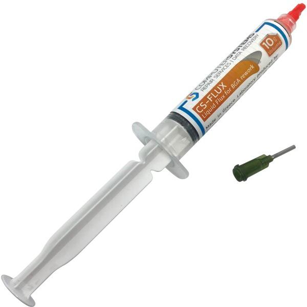 CS-FLUX reballing Low viscosity liquid flux for BGA component rework reflow 10g Ideal for VGA GPU repairs (BGA部品リワークリフロー...