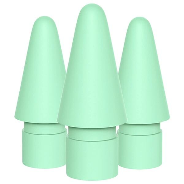 FUNKID Apple Pencil 第1/2世代 ペン先 チップ 先端 替え芯 tips 換え 交換用 予備先端 耐摩耗 高感度 フルカラー 人気 プラスチック素材（青）商品コード：49069130329型番：1596189-534-1...