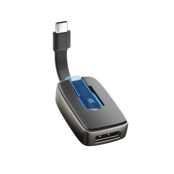Cable Matters 8K USB-C DisplayPort 1.4 変換アダプタ (8K@60Hz / 4K@240Hz / HDR) 折りたたみ式 USBC DisplayPort 変換アダプター Thunderbolt 4 /...