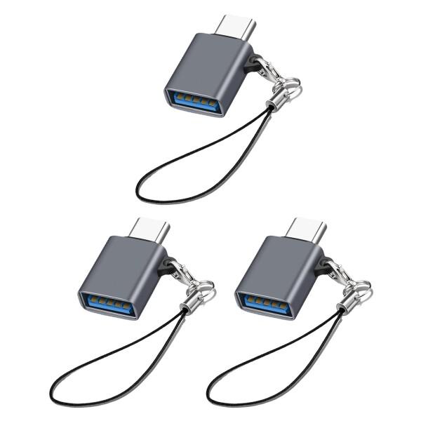 USB Type C &amp; USB 変換アダプタ3個セット Popolier USB3.2 Gen2 10Gbps高速転送 タイプC 変換 OTG対応 MacBook Pro 2021 MacBook Air 2022 iPad Pr...