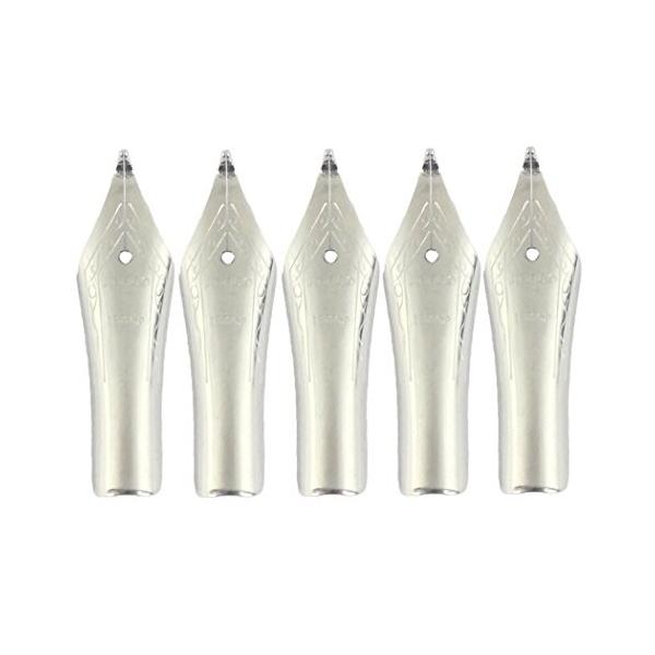 Gullor 5点Fountainペン先スペアフィットJinhao万年筆 250/301/500/5099/8802/9009/5000 silver bent nib シルバー商品コード：49069139409型番：GL-JH-03-RH...