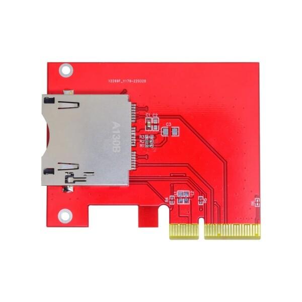 CY PCI-Express 4X メインボードからCF Express拡張カードアダプター CFE Type-B対応 R5 Z6 Z7 メモリーカード商品コード：49069145591型番：SA-039-HXカラー：RED CFE Typ...