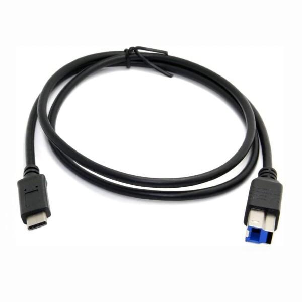 chenyang 100cm USB-C USB 3.1 Type C オスコネクター - USB 標準 B オス データケーブル Mac &amp; ノートパソコン用 ブラック商品コード：49069150895型番：FBA-U3-225-...