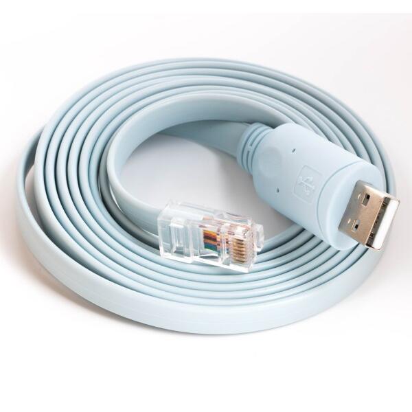 Usangreen FOR CiscoルータRs232シリアルアダプタRj45ケーブル用USBコンソールケーブルftdiチップセット6ft商品コード：49069151054型番：Blue-USB-RS232-RJ45-FTDIサイズ：6ft...