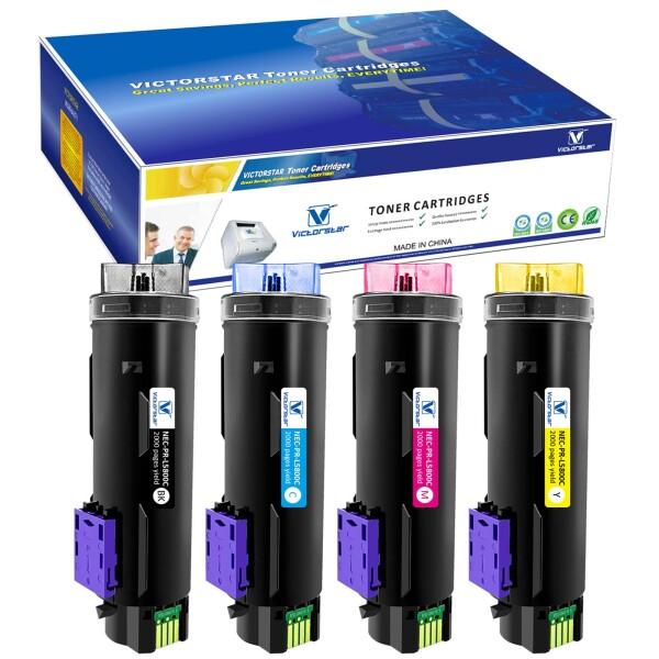 PR-L5800C互換トナーカートリッジ 4色セット VICTORSTAR 2000ページ 対応機種 NEC Color MultiWriter 5800C PR-L5800C カラーレーザプリンタ商品コード：49069156074型番：V...