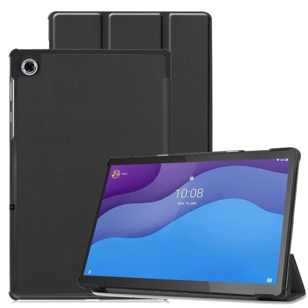 FOR Lenovo Tab M10 HD Gen 2 10.1 用の 三つ折ケース 手帳型 スマートケース マグネット内蔵 オートスリープ機能 FOR Lenovo Tab M10 HD (2nd Gen) / TB-X306F TAB ...