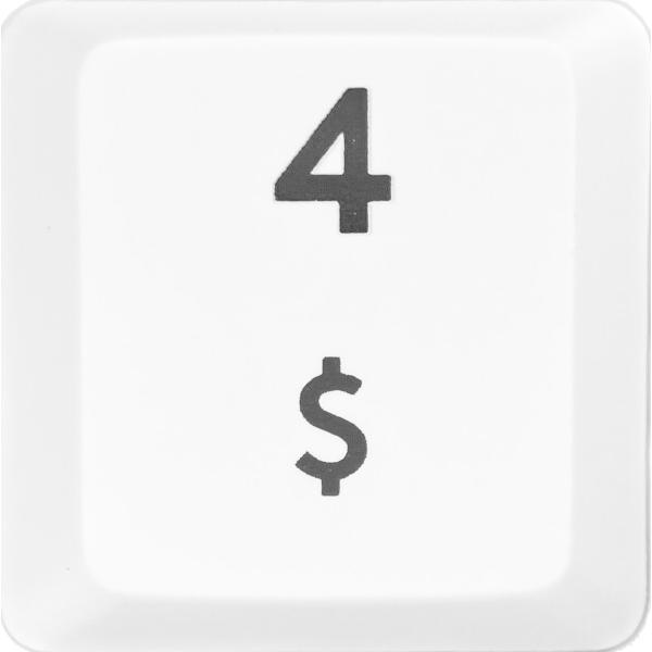 ロジクール G913/G913TKL/G915 交換用キーキャップ (選べる1個売り)(発光対応) (BERGBUCH) (4, White)商品コード：49069157211型番：(白)4↑↑型番:ご希望のキーを選択してください。BERG...