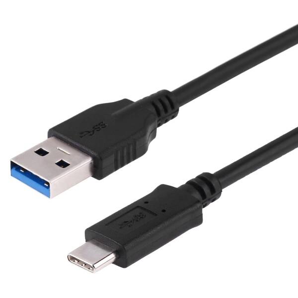 chenyang USB C - USBケーブル タブレット&amp;電話&amp;ハードディスクドライブ用 USB-C USB 3.1 Type C オス - USB3.0 Type A オス データケーブル ブラック 1.0m商品コード...