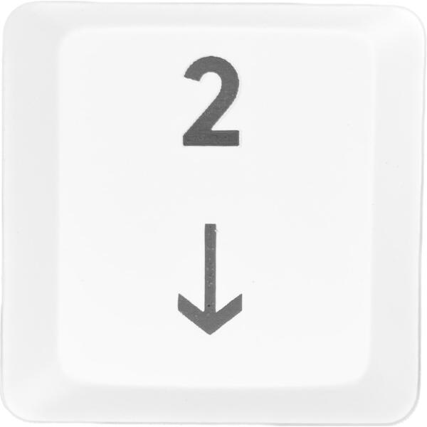 ロジクール G913/G913TKL/G915 交換用キーキャップ (選べる1個売り)(発光対応) (BERGBUCH) (2(テンキー), White)商品コード：49069165111型番：(白)2(テンキー)↑↑型番:ご希望のキーを選...