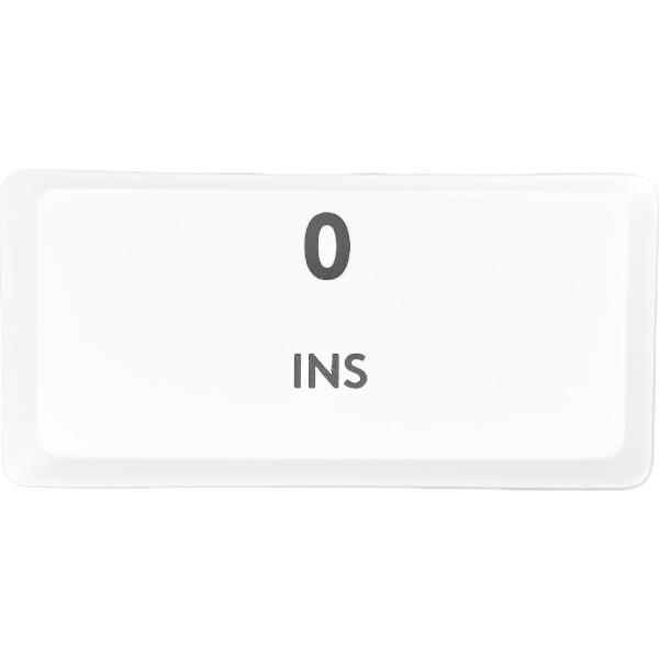 ロジクール G913/G913TKL/G915 交換用キーキャップ (選べる1個売り)(発光対応) (BERGBUCH) (0(テンキー), White)商品コード：49069165210型番：(白)0(テンキー)↑↑型番:ご希望のキーを選...