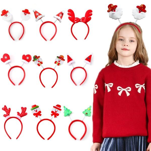 クリスマス カチューシャ 9個セット ヘアバンド クリスマスツリー コスチューム リスマス仮装 可愛い 髪飾り クリスマスヘッドバンド 子供 大人 パーティー商品コード：49069176702型番：GCJP-SDFK-9P-V2カラー：レッ...