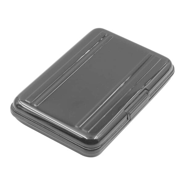 NUZAMAS メモリカード収納ボックス アルミニウム耐衝撃性キャリングボックス メモリカードケースホルダー 8スロット SD SIM CF NANO TFカード用 ブラック商品コード：49069178321型番：storage-sd-bl...