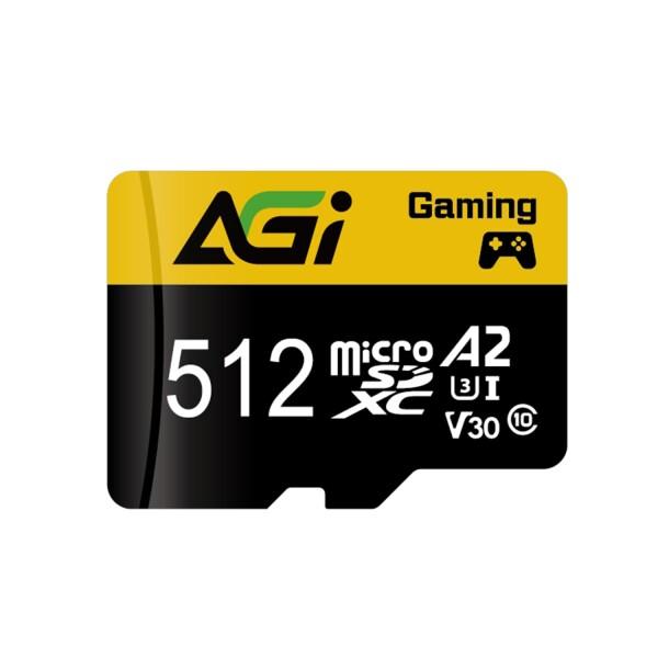 AGI 512GB microSD カード TF138 4K対応 Switch 1 メーカー動作確認済 読み込み速度最大98MB/s メモリカード A2 U3 V30 C10 アダプター付き商品コード：49069179857型番：AGI51...