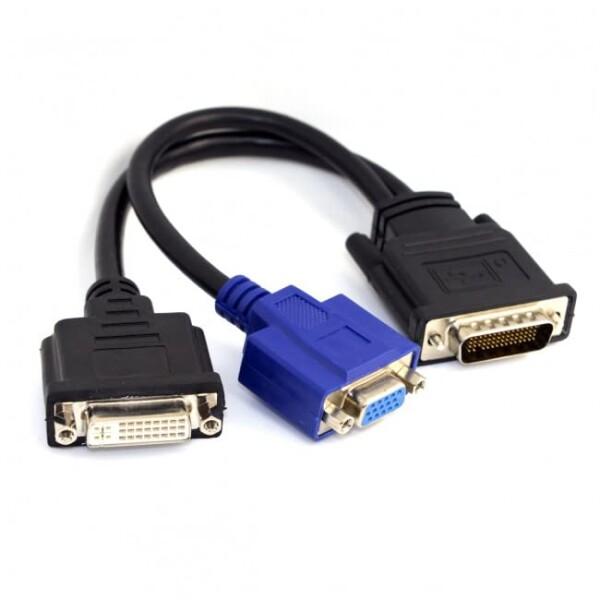 chenyang LFH DMS-59pin オス - デュアル DVI 24+5 メス VGA RGB 15ピン メス スプリッター 延長 15cm商品コード：49069179905型番：LYSB00KILBAZA-CMPTRACCSカラ...