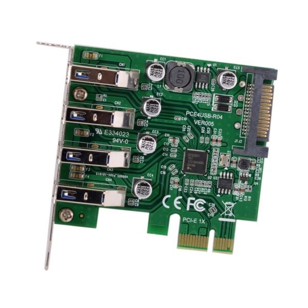 CYカード薄型4ポートPCI-EからUSB 3.0 HUB 5 Gbps PCI Express拡張アダプタまで5 Gbpsマザーボード用商品コード：49069186223型番：U3-101-HXCYカード薄型4ポートPCI-EからUSB ...