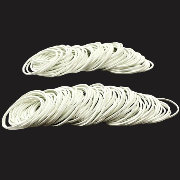 輪ゴム ゴムバンド 伸縮性ゴム 白 幅1.4mm 内径38mm 結束 ラバーバンド 天然ゴム 梱包バンド 梱包紐 ゴム リング ホーム オフィス用 事務用品 長持ち 徳用 ホワイト 500本入商品コード：49069187471型番：JP-B...