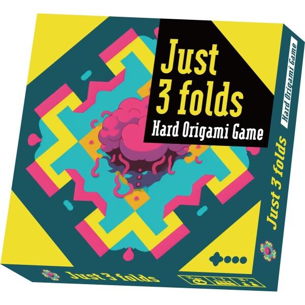 Nakagawa Hands 3回折るだけの簡単なゲーム Just 3 folds ボードゲーム商品コード：49069191215型番：j3f2ndプレイ時間:15分プレイ人数:1〜6人内容物:アクリルミラー 2枚/お題カード 16枚/折り...