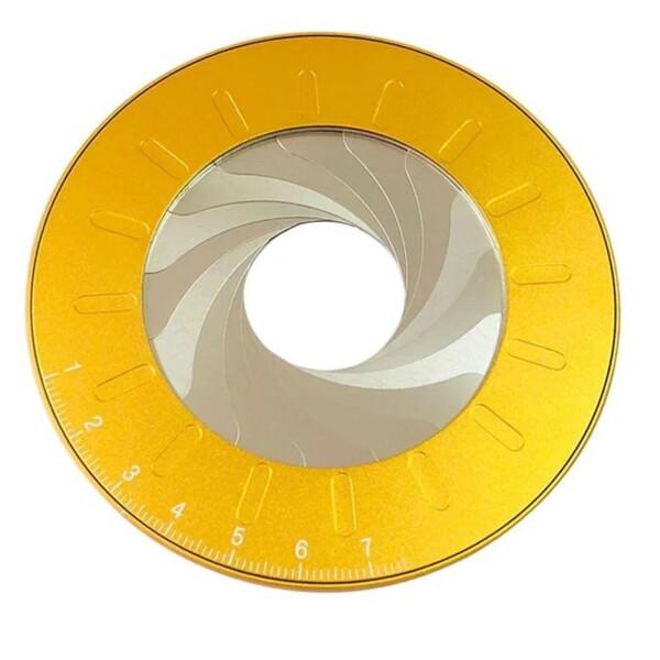 geneX 円定規 円描画用定規 木工定規 テンプレート 定規 丸定規 円描画定規商品コード：49069192013型番：geneXenjougi001カラー：ゴールド, ブラック【ステンレス製円描画用定規】自由に伸縮できるデザインで、大小...