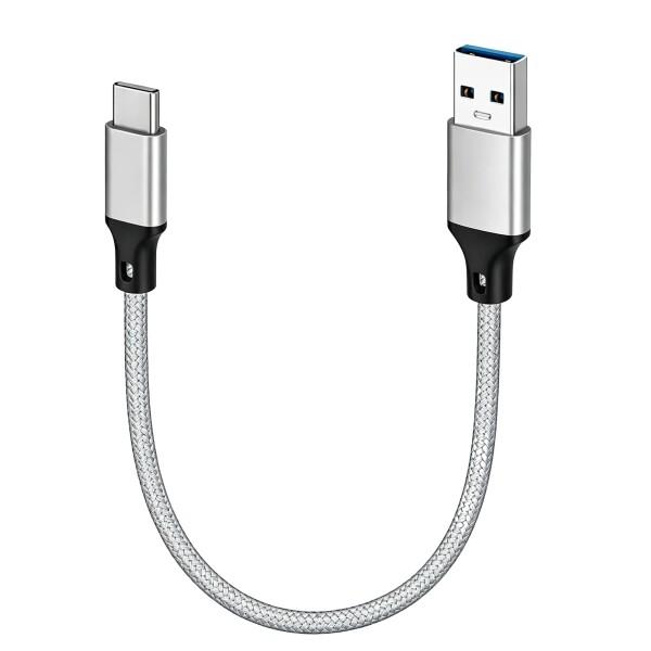 USB Type C ケーブル 0.5m USB-A to USB-C 10Gbps高速データ転送 USB3.1 Gen2 ケーブル 60W（3A/20V）急速充電 タイプc 充電ケーブル Xperia/Samsung/Asus Zenfo...