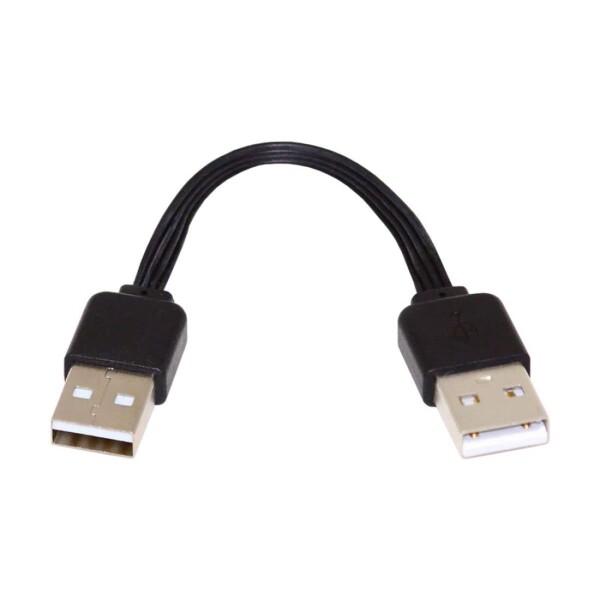 chenyang USB 2.0 ショートフラットケーブル、USB 2.0 Type A オス - オス 4ワイヤー 5V 2A 充電 データ延長 シリコンケーブル 4線 30AWG 13cm商品コード：49069196984型番：CY-U...