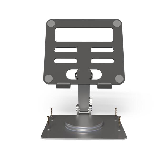 amesoba iPad スタンド タブレット ホルダー 360度回転 6~13インチ i Pad Pro/Air/Pro スマレジ対応 ネジ固定可能 (スペースグレー)商品コード：49069200929型番：AME-RS-SGカラー：スペ...