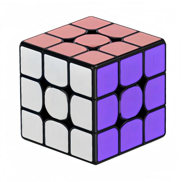 マジックキューブ 3x3x3 ステッカーレス おしゃれ キューブ 初心者 魔方 MagicCube 新感覚知育キューブ 立体パズル 回転スムーズ 子供 老人 暇つぶし 旅行 飛行機 小学生 おもちゃ 子供おもちゃ 誕生日 プレゼント (3x...