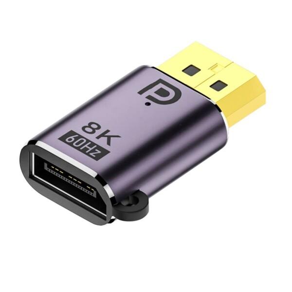 chenyang DisplayPort 1.4 アダプター DisplayPort DP オス - DP Femlae 8K 60hz アダプター商品コード：49069208793型番：CY-DP-036-8K02カラー：グレーDispl...