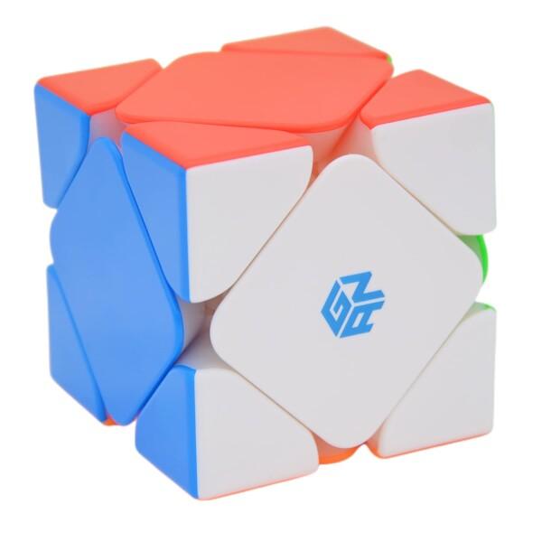 Bucubke GAN Skewb Standard 8 磁石パズルステッカーレス競技用マジックキューブ 3x3 磁石内蔵 GAN スキューブ M 8マグネットスピードキューブ（スタンダードバージョン）商品コード：49069209233型番...