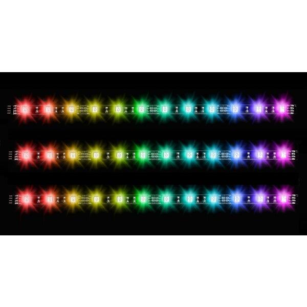 【発売日：2018年03月09日】Thermaltake Pacific Lumi Plus LED Strip 3Pack PCケースアクセサリ XX1432 CL-O014-PL00SW-A商品コード：49069214826型番：CL-...