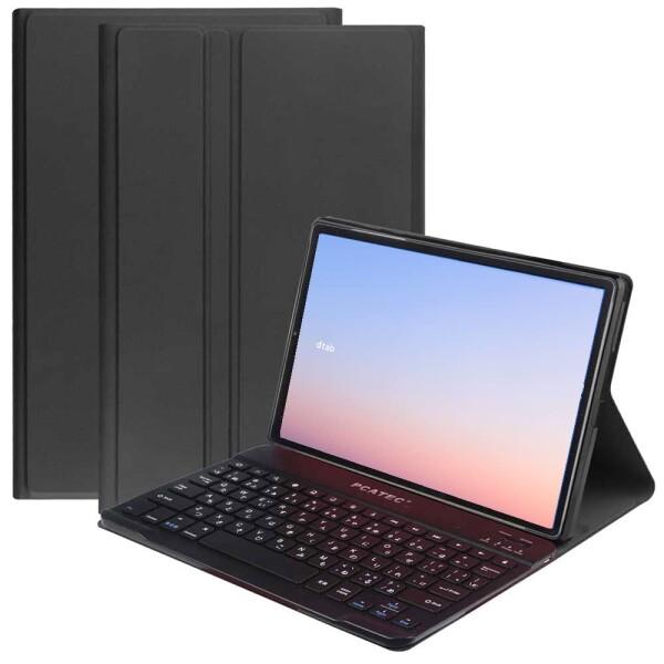 PCATEC docomo dtab d-51C / AQUOS SH-T04C 専用 レザーケース付き Bluetooth US配列 日本語入力対応 (キーボード/ブラック ブラック)商品コード：49069215251型番：dtab-kb...