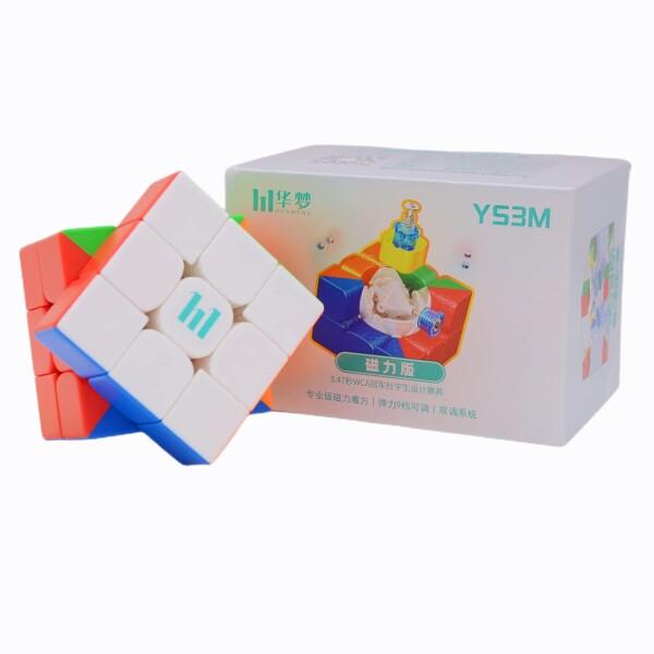 Bucubke Moyu Huameng YS3M 磁気3x3 2023ステッカーレスマジックキューブYS3 M 磁石内蔵 パズルマジックYS3M Magnetic キューブ商品コード：49069215930型番：Huameng-YS3M-...